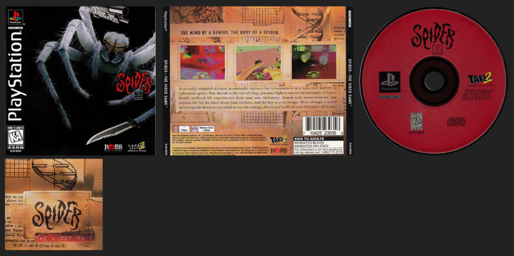 Spider - The Video Game - game-rave.com - Boss Game Studios Games