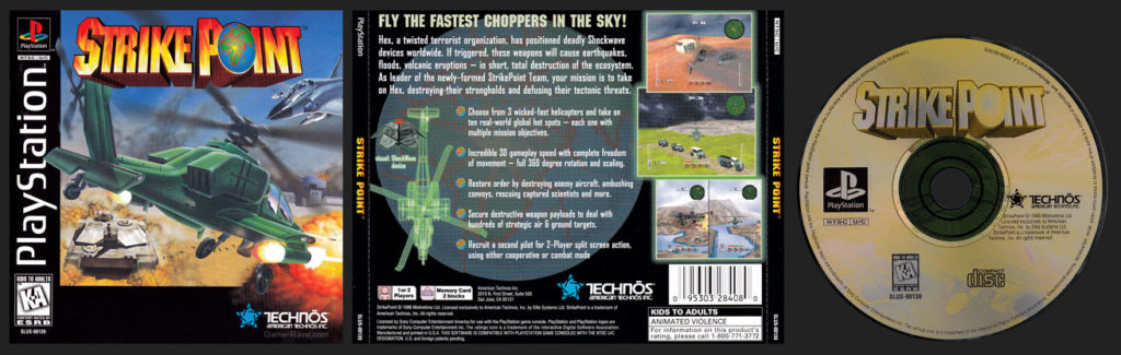 Strike Point - game-rave.com - Helicopter Games on PlayStation