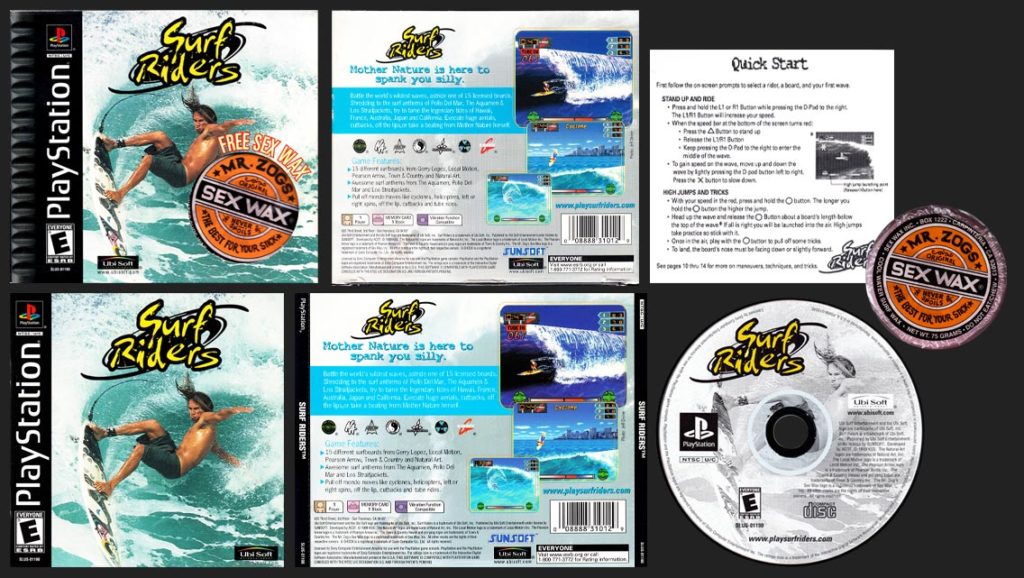 Surf Riders - game-rave.com - Surfing on PlayStation