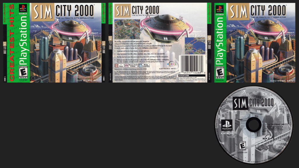 Sim City 2000 - game-rave.com - Maxis Games on PlayStation