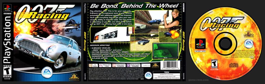 007 Racing - game-rave.com - James Bond on PlayStation