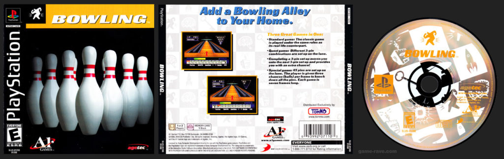 Bowling - game-rave.com - AgeTec A1 Budget Titles