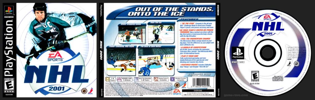September 27, 2000 New Release - NHL 2001 - game-rave.com