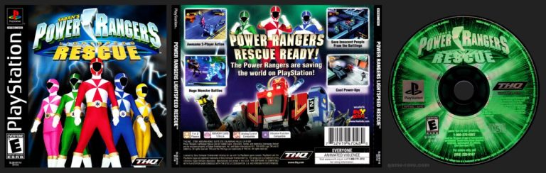 Power Rangers Lightspeed Rescue - game-rave.com