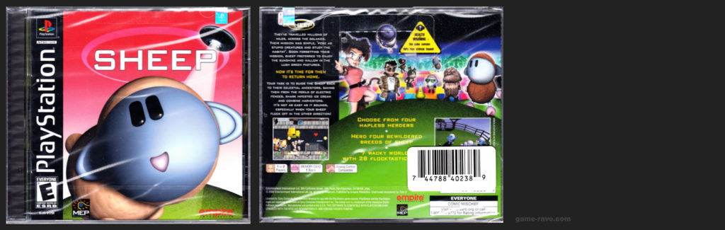 Sheep - game-rave.com - PlayStation Puzzle Games