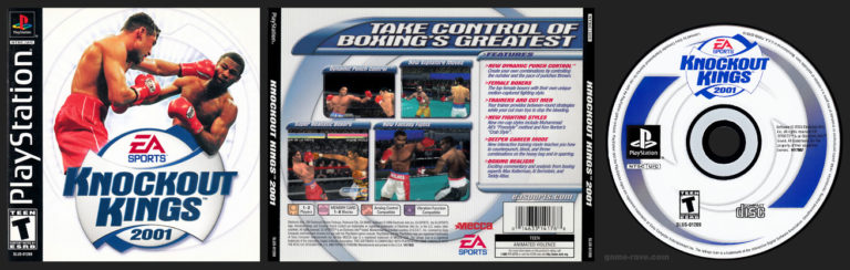 Knockout Kings 2001 - game-rave.com - PlayStation Boxing Games