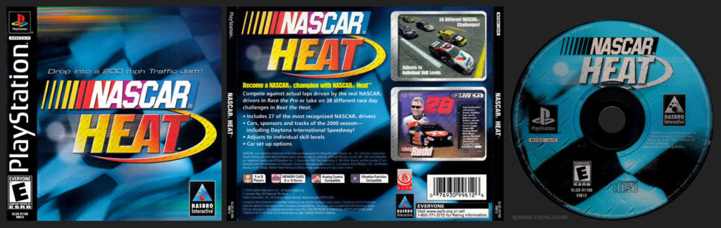 NASCAR Heat - game-rave.com - PlayStation NASCAR Games