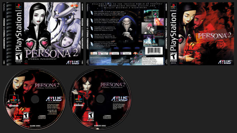 Persona 2: Eternal Punishment - game-rave.com - Atlus PlayStation Game