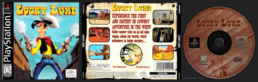 Lucky Luke - game-rave.com - Infogrames on PlayStation