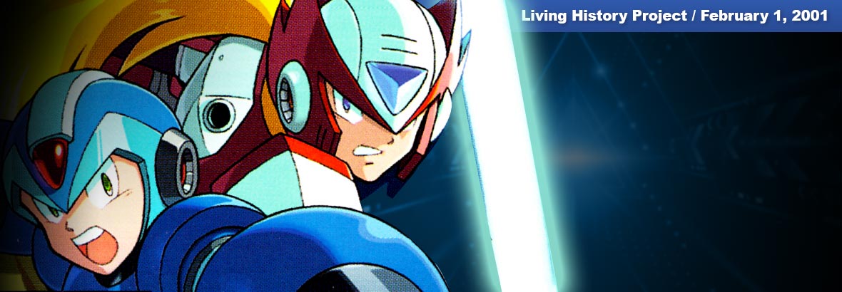 Feb. 1st, 2001 New Release: Mega Man X5 - game-rave.com