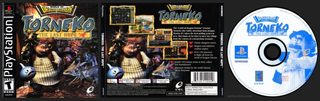 Torneko: The Last Hope - game-rave.com - Enix Games on PlayStation