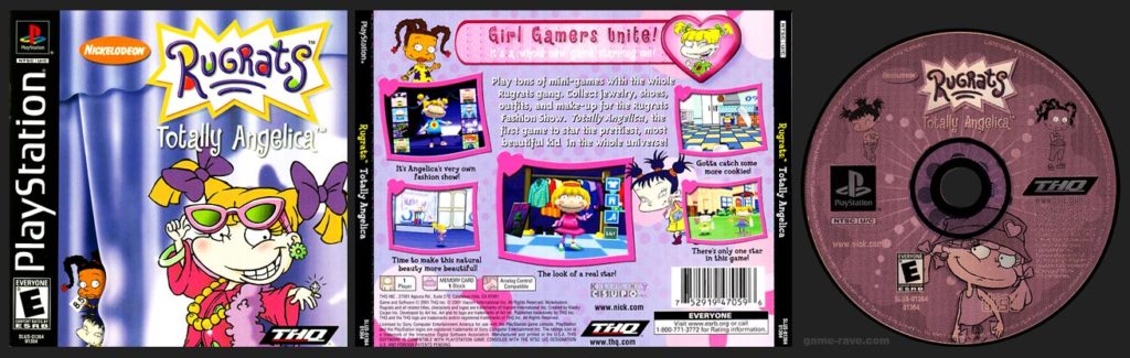 Rugrats: Totally Angelica - game-rave.com - PlayStation Rugrats Games