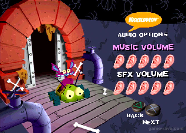 Nicktoons Racing - game-rave.com - Nickelodeon Games on PSX