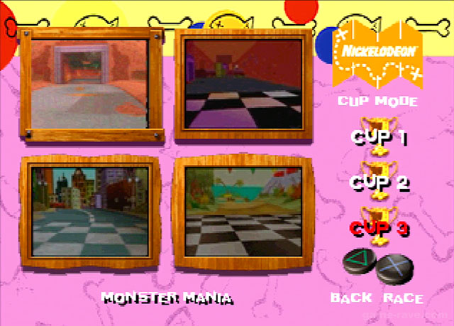 Nicktoons Racing - game-rave.com - Nickelodeon Games on PSX