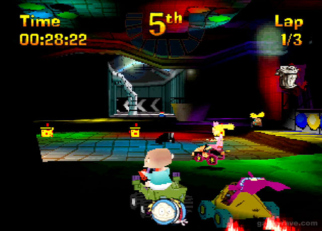 Nicktoons Racing - game-rave.com - Nickelodeon Games on PSX