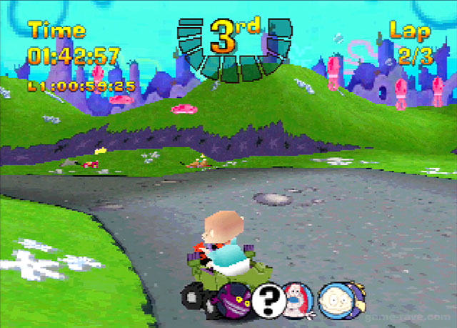 Nicktoons Racing - game-rave.com - Nickelodeon Games on PSX