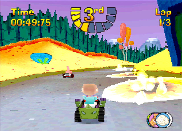 Nicktoons Racing - game-rave.com - Nickelodeon Games on PSX