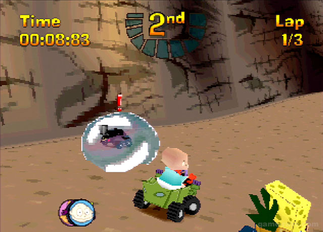 Nicktoons Racing - game-rave.com - Nickelodeon Games on PSX