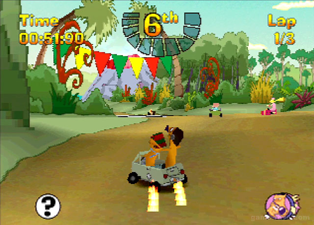 Nicktoons Racing - game-rave.com - Nickelodeon Games on PSX