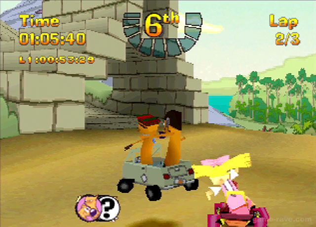 Nicktoons Racing - game-rave.com - Nickelodeon Games on PSX