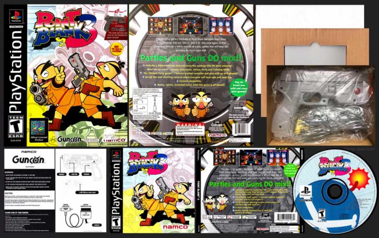 Point Blank 3 - game-rave.com - Light Gun Games on PlayStation