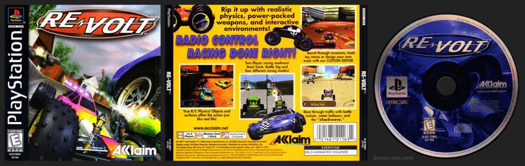 Re-Volt - game-rave.com - R / C Racing Games on PlayStation