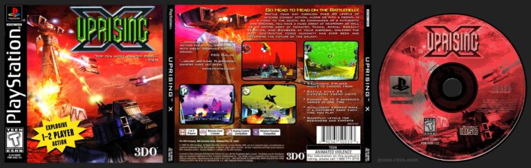 Uprising X - game-rave.com - 3DO Games on PlayStation