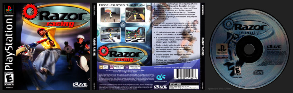 Razor Racing - game-rave.com - Extreme Sports Trends on PlayStation