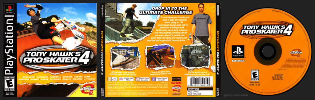 October 23rd, 2002 New Releases: Tony Hawk 4 and Spec Ops 4