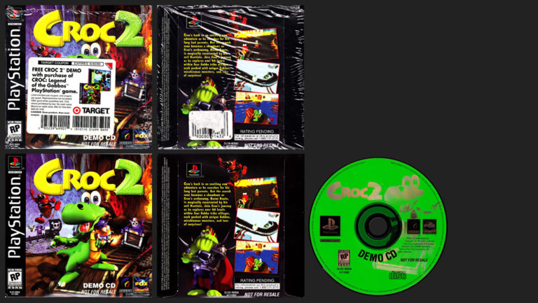 Croc 2 Demo CD - game-rave.com