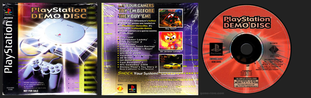 PlayStation Demo Disc - Shock Your System! - game-rave.com