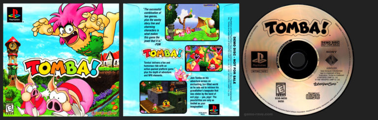 Tomba! Demo Disc - game-rave.com