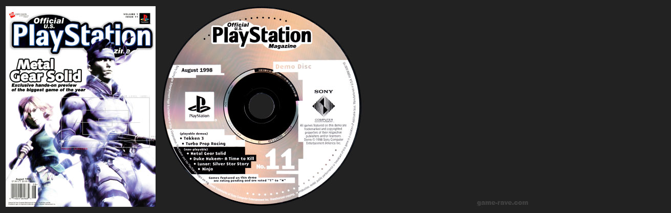 Official PlayStation Magazine Demo Disc 11 - game-rave.com