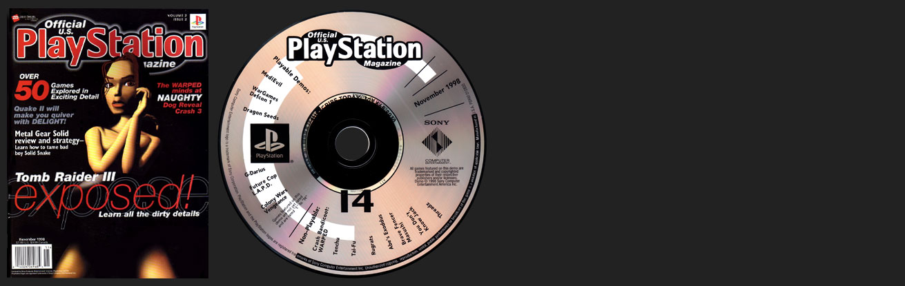 Official PlayStation Magazine Demo Disc 14 - game-rave.com