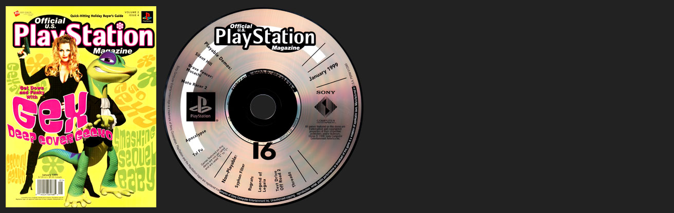 Official PlayStation Magazine Demo Disc 16 - game-rave.com