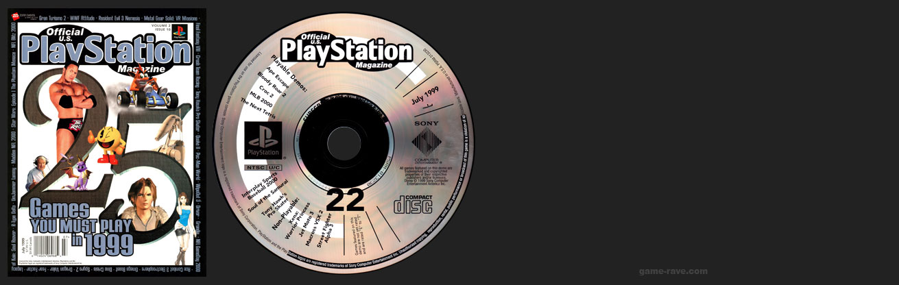 Official PlayStation Magazine Demo Disc 22 - game-rave.com
