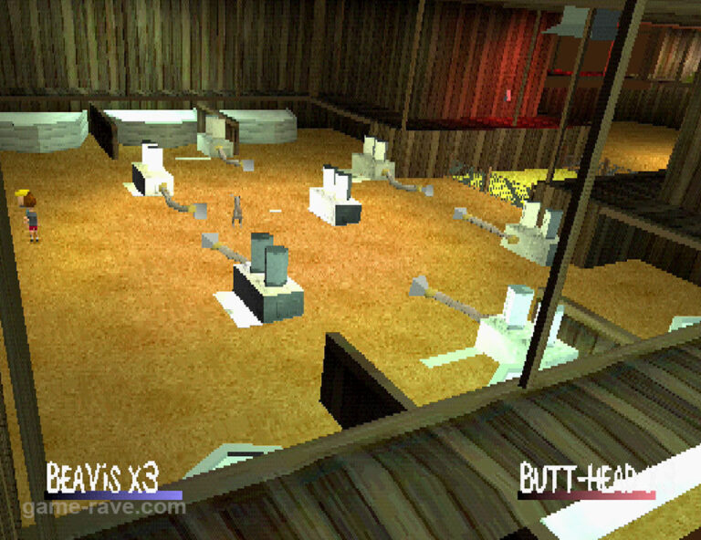 Beavis & Butt-head In Hollywood PlatStation Prototype Gameplay